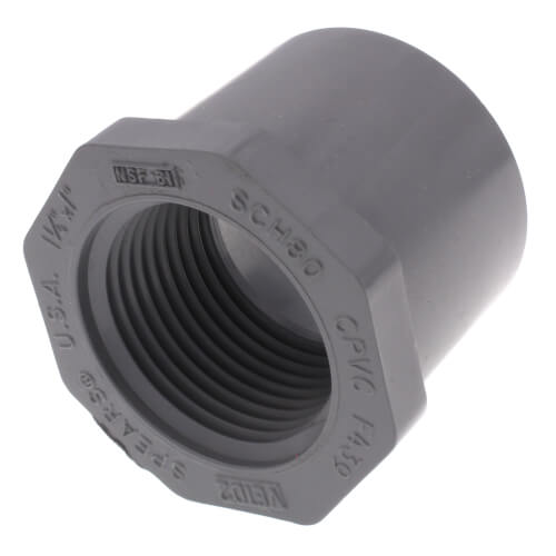838-168C - 838-168C - 1-1/4" x 1" CPVC Schedule 80 Flush Style Reducer ...