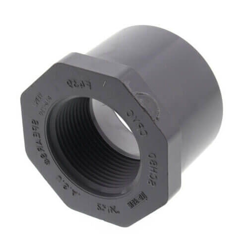 838-250C - 838-250C - 2" x 1-1/4" CPVC Schedule 80 Flush Style Reducer ...