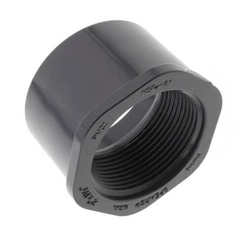 838-251 - 838-251 - 2" x 1-1/2" PVC Sch. 80 Flush Style Reducer Bushing ...