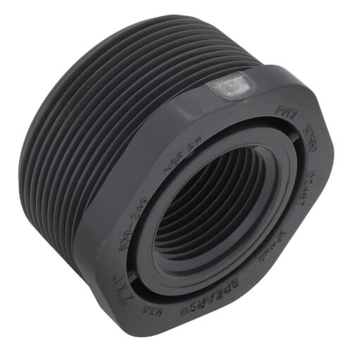 839-249 - 839-249 - 2" x 1" PVC Sch. 80 Flush Style Reducer Bushing ...