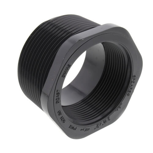839-292 - 839-292 - 2-1/2" x 2" PVC Sch. 80 Flush Style Reducer Bushing ...