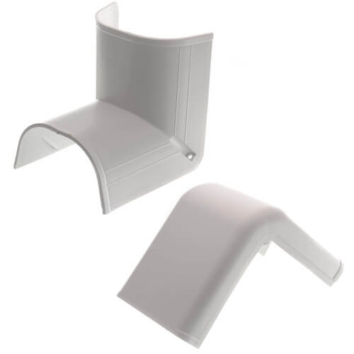 84002 - Fortress 84002 - 3.5" 90° Inside Vertical Elbow - LCI92W (White)