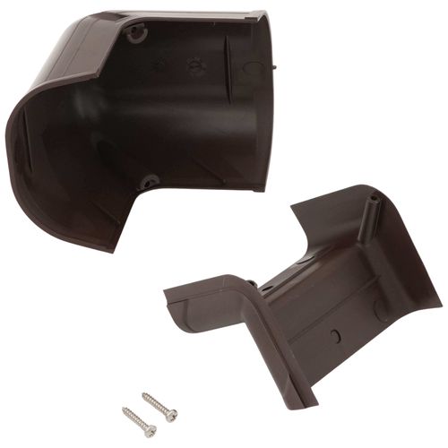 84263 - Fortress 84263 - 3.5" 90° Outside Vertical Elbow - LCO92B (Brown)