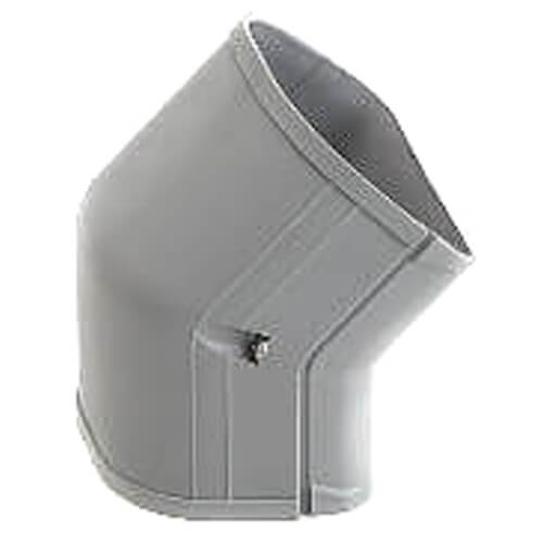 84341 - Fortress 84341 - 4.5" 45° Outside Vertical Elbow - LCFO122G (Gray)