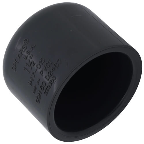 847-015 - 847-015 - 1-1/2" PVC Schedule 80 Cap (Socket)