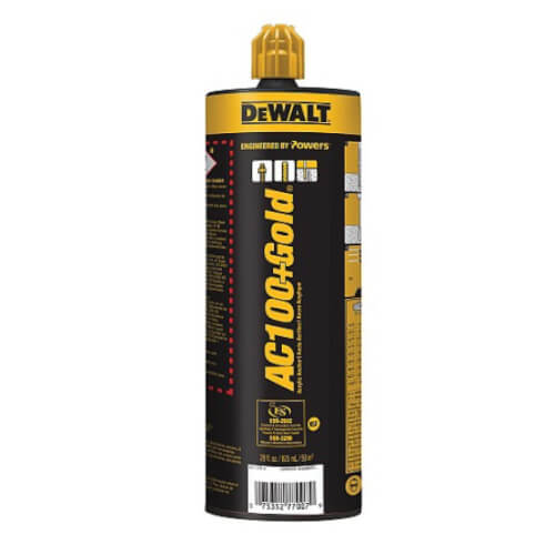 8490SD-PWR - Dewalt 8490SD-PWR - 28 fl. oz. AC100+ Gold Adhesive ...
