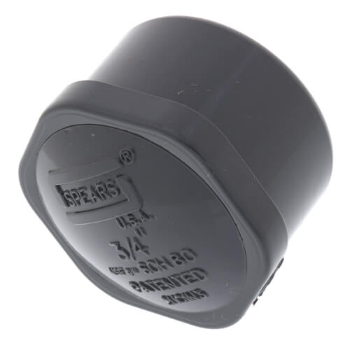 848-007 - 848-007 - 3/4" PVC Schedule 80 Cap (FPT)