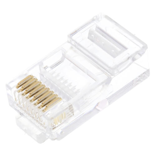 85-396 - Ideal 85-396 - 8-Position 8-Contact RJ-45 CAT 5e Modular Plug ...