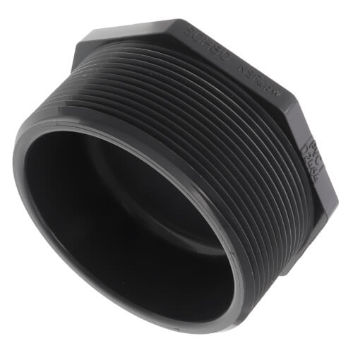 850-040 - 850-040 - 4" PVC Schedule 80 Plug (MPT)