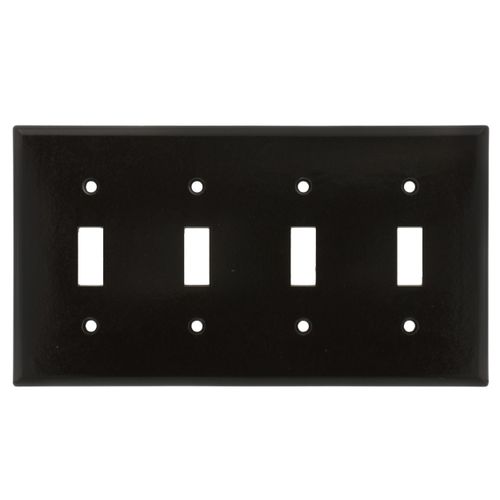 85012-LEVITON - Leviton 85012-LEVITON - 4-Gang Electrical Wall Plate ...