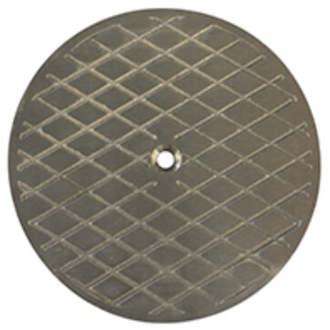 851-CN6 - Sioux Chief 851-CN6 - 7-3/4" Cover w/ Center Screw, Nickel Bronze