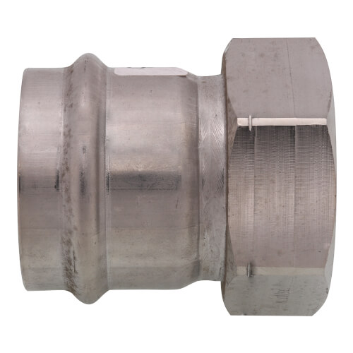 85125 - Viega 85125 - 2" ProPress 304 Stainless Female Adapter (P x FNPT)