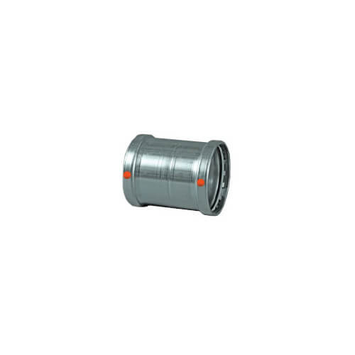 85345 - Viega 85345 - 3" ProPress 304 Stainless XL-S Coupling - No Stop ...