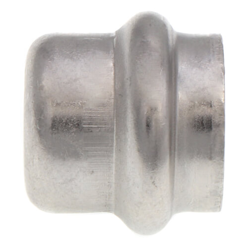 85357 - Viega 85357 - 1/2" ProPress 304 Stainless Cap w/ FKM Seal