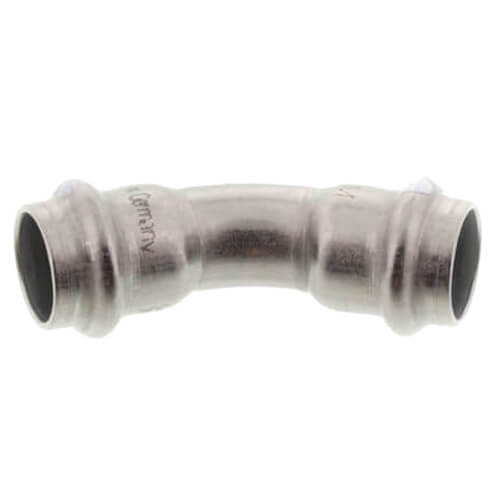 85457 - Viega 85457 - 1" ProPress 304 Stainless 45° Elbow w/ FKM (P x P)