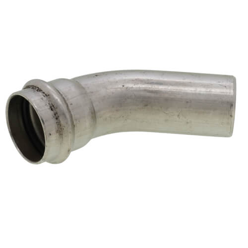 85545 - Viega 85545 - 1" ProPress 304 Stainless 45° Elbow (FTGxP)