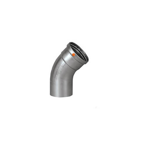 85570 - Viega 85570 - 3" ProPress 304 Stainless XL-S 45° Elbow (FTG x P)