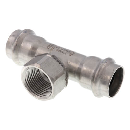 85832 - Viega 85832 - 3/4" x 3/4" x 3/4" ProPress 304 Stainless ...