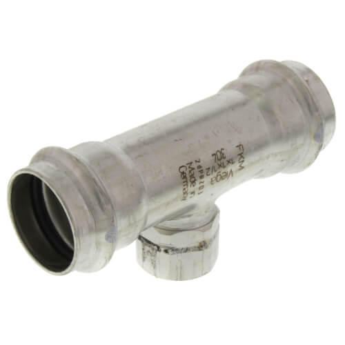 85842 - Viega 85842 - 1" x 1" x 1/2" ProPress 304 Stainless Reducing ...