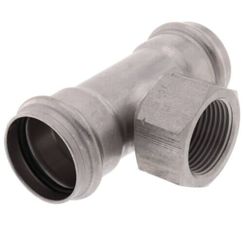 85942 - Viega 85942 - 2" x 2" x 1" ProPress 304 Stainless Reducing Tee ...