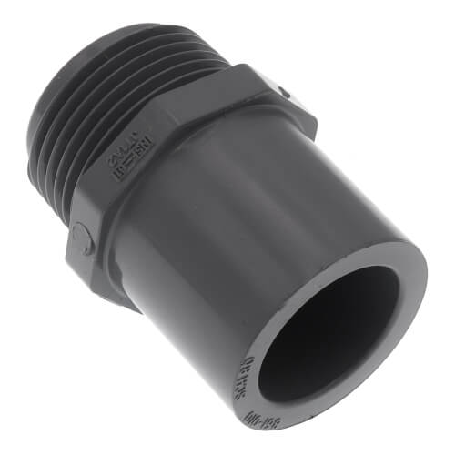 861-010C - 861-010C - 1" CPVC Schedule 80 Male Adapter (Spigot x MIPT)