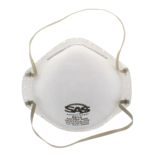 8610 - SAS Safety 8610 - N95 Particulate Respirator (Box of 20)