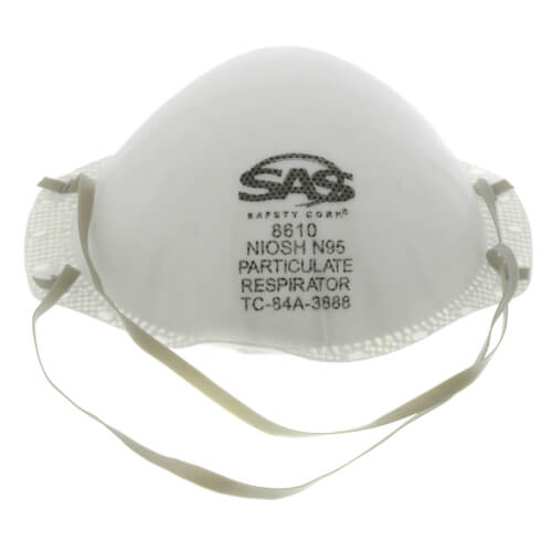 8610-50 - SAS Safety 8610-50 - N95 Particulate Respirator (Pack of 2)