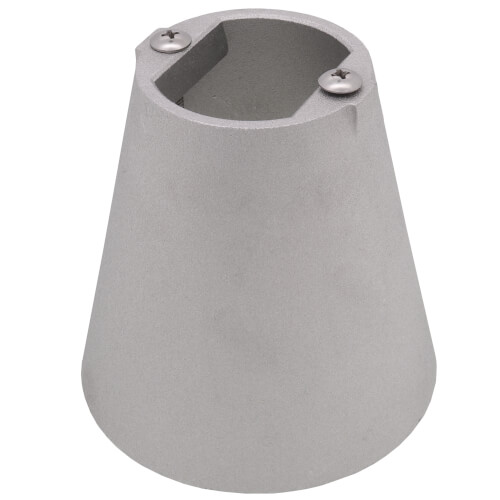 863-FA - Sioux Chief 863-FA - 2" x 4" Round Aluminum Condensate Funnel