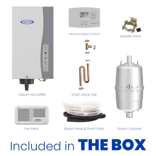 Aprilaire 865 Residential Steam Humidifier - SupplyHouse.com