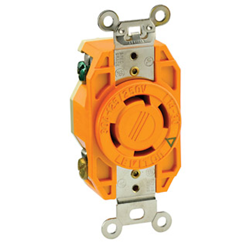 2710-IG - Leviton 2710-IG - 30A, 125/250V NEMA L14-30R, 3P, 4W, Flush ...