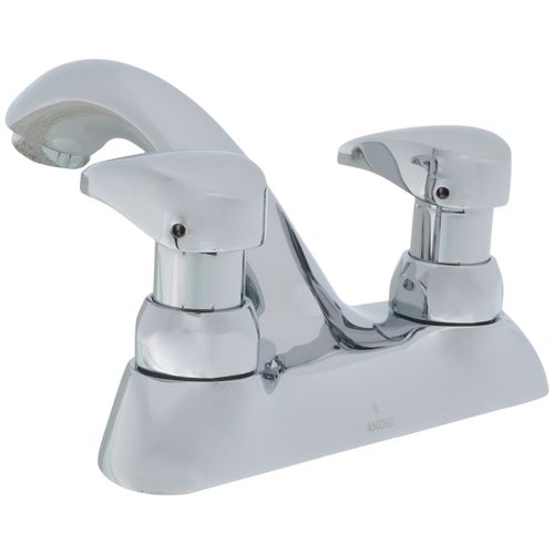 86T1153 - Delta 86T1153 - Commercial Two Handle Metering Slow-Close Lav ...