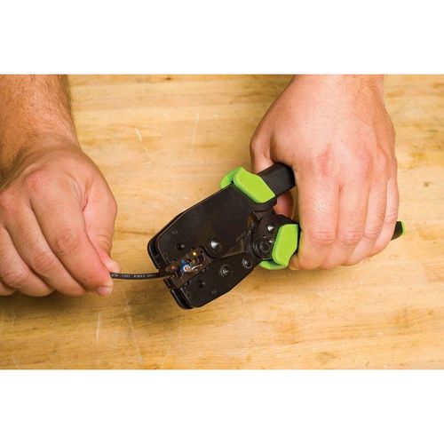 K210 - Greenlee K210 - Crimping Tool with 10873, 10874, and 10875 Die Sets