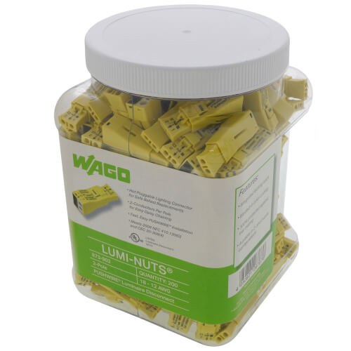 873-902/PW05-200 - WAGO 873-902/PW05-200 - Luminaire Disconnect, 2-Pole ...