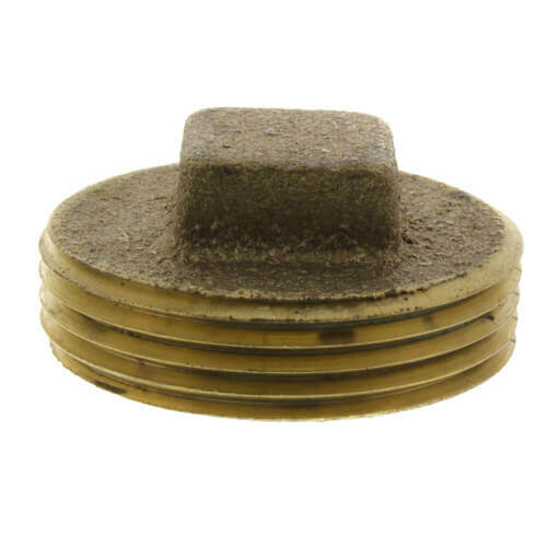 876-15PK - Sioux Chief 876-15PK - 1-1/2" Brass Raised Head Cleanout Plug