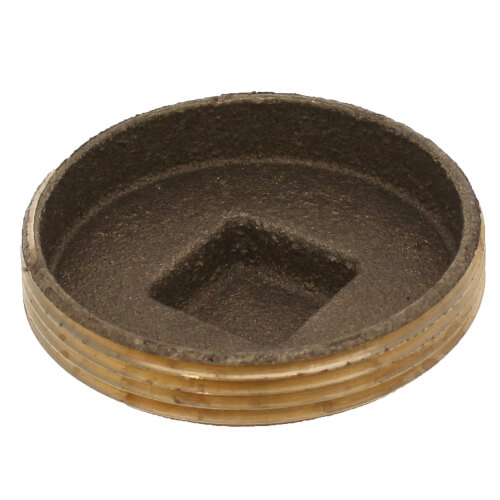 876-20 - Sioux Chief 876-20 - 2" Brass Raised Head Cleanout Plug