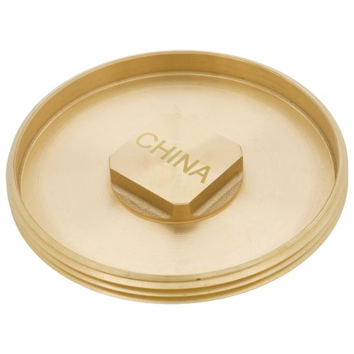 876-CS40 - Sioux Chief 876-CS40 - 4" Brass Countersunk Cleanout Plug
