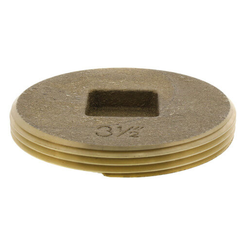 877-35PK - Sioux Chief 877-35PK - 3-1/2" Brass Countersunk Cleanout Plug