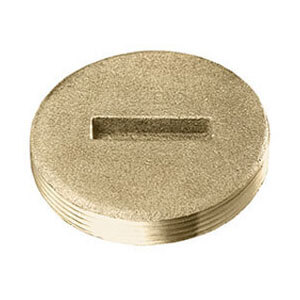 877-950 - Sioux Chief 877-950 - 5" Brass Slotted Head Cleanout Plug