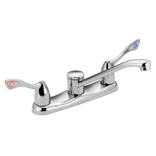 8798 - Moen 8798 - M-BITION 2 Handle Kitchen Faucet, 1.5 GPM, 8798 (Chrome)