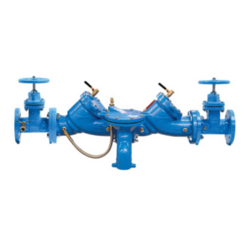 88007507 - Watts 88007507 - 4" LF909-NRS NYC Lead Free Cast Iron RPZ ...