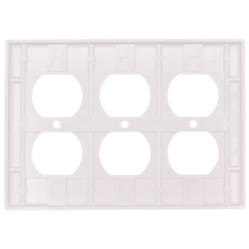 88030 - Leviton 88030 - 3-Gang Electrical Wall Plate Duplex Receptacle ...