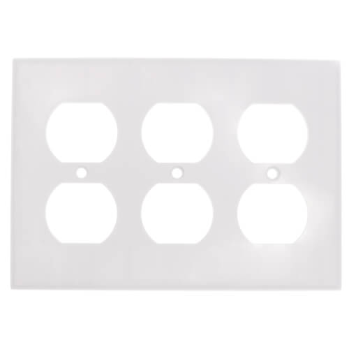 88030 - Leviton 88030 - 3-Gang Electrical Wall Plate Duplex Receptacle ...