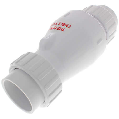 8810WS - Red Flag Products 8810WS - 1" White Flapper Check Valve w ...
