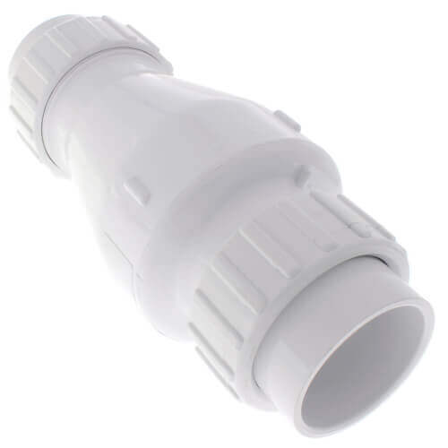 8815WS - Red Flag Products 8815WS - 1-1/2" White Flapper Check Valve w ...
