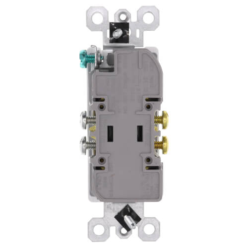 885W - Pass & Seymour 885W - Radiant Duplex Receptacle, NEMA 5-15R ...