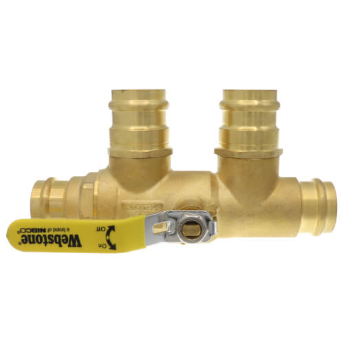 88655 - Webstone 88655 - 1-1/4" x 1-1/4" Press Full Port Brass Ball ...