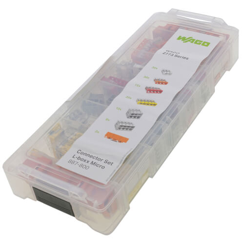 887-800 - WAGO 887-800 - 2773 Series Micro L-BOXX Splicing Pushwire ...