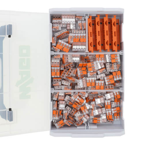 887-952 - WAGO 887-952 - 221 Series Mini L-BOXX Compact Splicing Lever Nut Connector Set