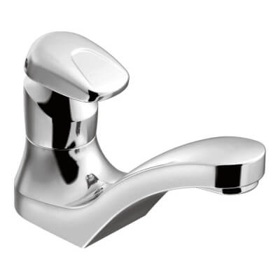 8884 - Moen 8884 - M-PRESS Single Handle Metering Lav Faucet (Chrome)