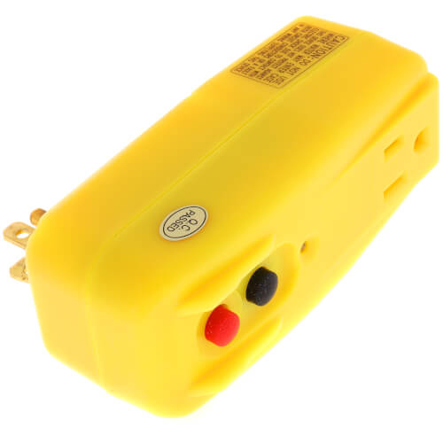 89002 - DiversiTech 89002 - Single Portable GFCI Adapter